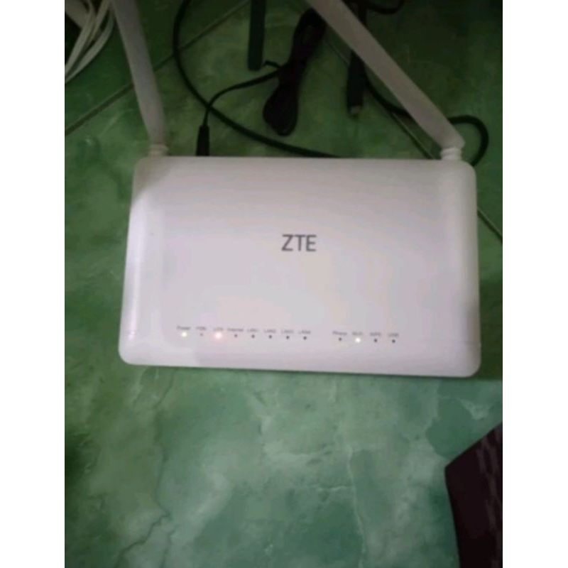 Jual router GPON ONT ZXHN f670l dual band 5G port biru unit + adaptor ...