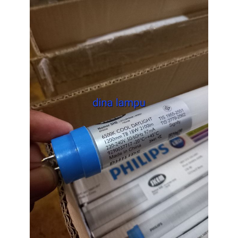 Jual philips tl led tube T8 corepro 18watt putih 865 6500k 120cm 220volt | Shopee Indonesia