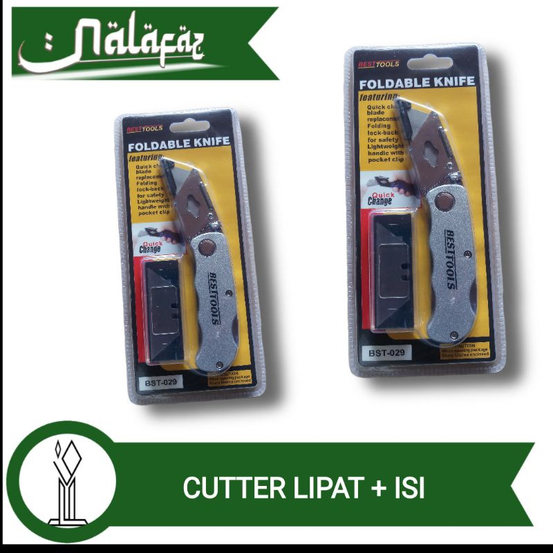 Jual Folding /Foldable Knife Pisau Cutter Lipat Gypsum /Gipsum Sheet ...