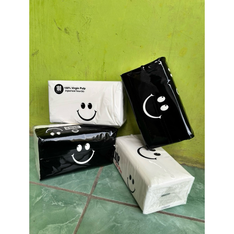 Jual PROMO!!tisu merk CUTE ORIGINAL FACIAL TISSUE 2PLY isi 180 sheet ...