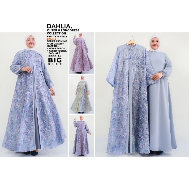 Jual Balimo - gamis outer ukuran jumbo model terbaru | Shopee Indonesia