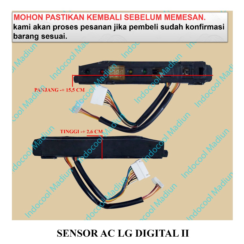 Jual SLD2 DISPLAY / MODUL AC / SENSOR AC LG DIGITAL II | Shopee Indonesia