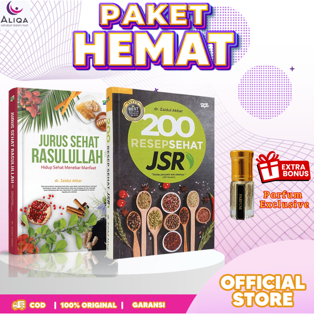 Jual PAKET BUNDLING Jurus Sehat Rasulullah Dan 200 resep Sehat JSR dr. Zaidul Akbar - PARFUM ...