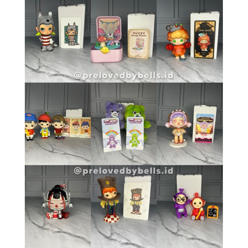 Jual RARE POP MART Care Bears, Dimoo, Hacipupu, Skullpanda, Zsiga Opened Selected | Action ...