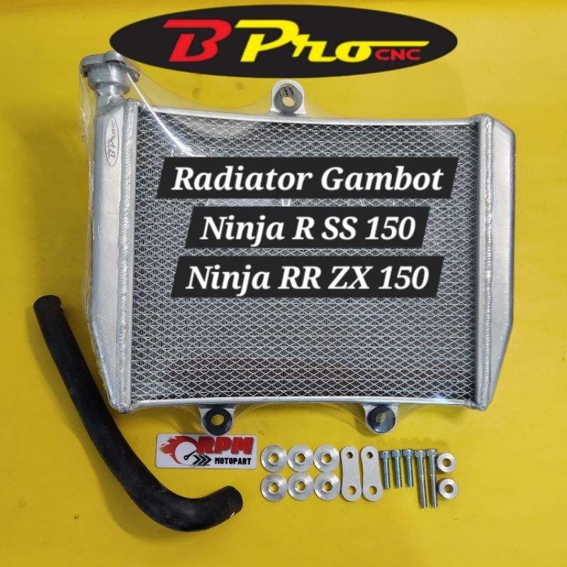 Jual Radiator Bpro Gambot Ninja R SS RR ZX 150 Original B Pro Type ...