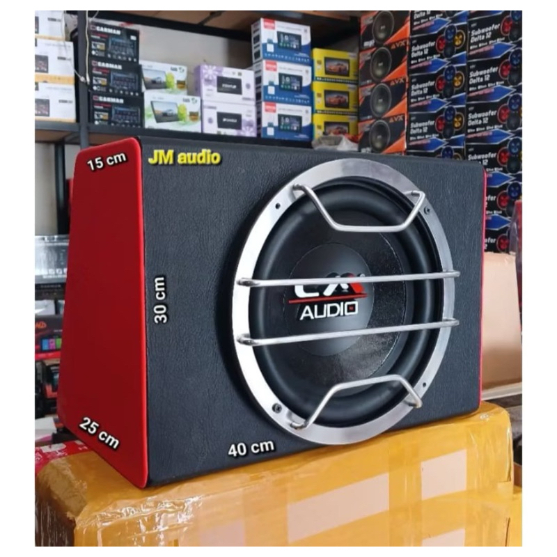 Jual Speaker SUB woofer ACTIVE BASS BOX 10inch LMJJ 12volt (mobil ...