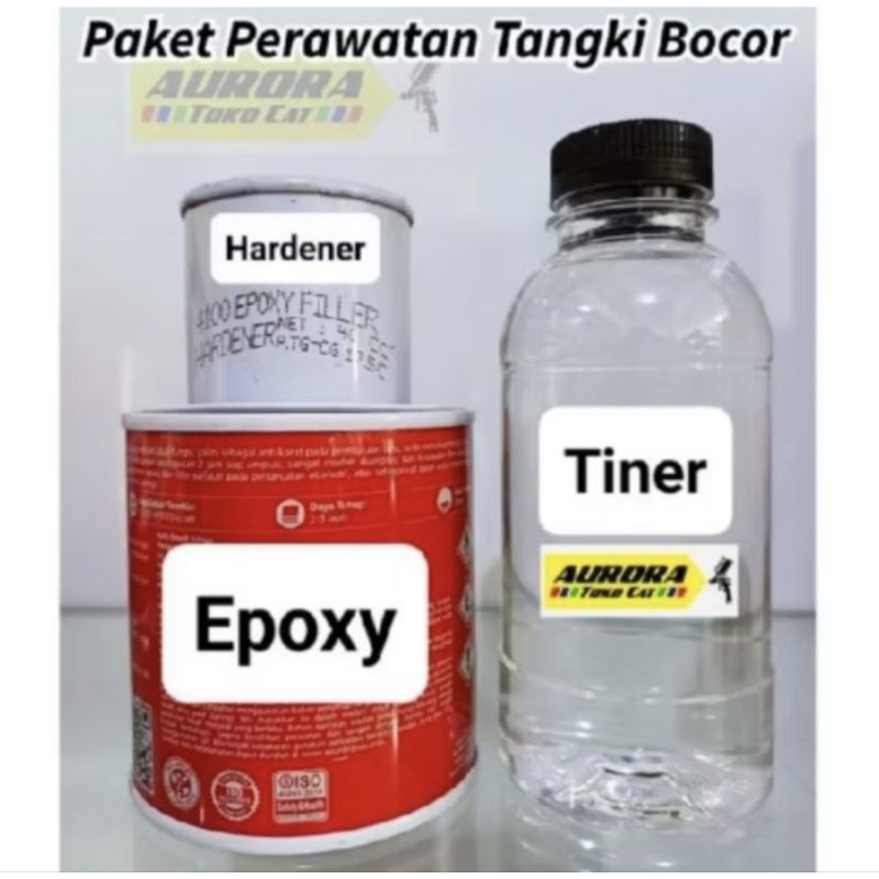Jual PAKET Perawatan Tangki Bocor Epoxy + Tiner Thiner Thinner Tinggal ...