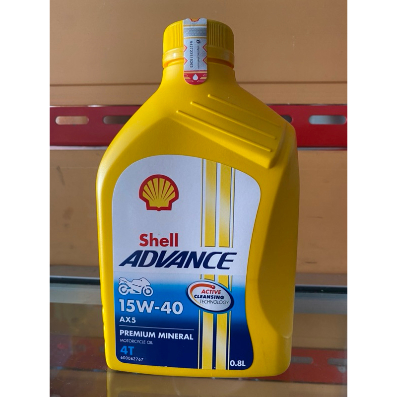 Jual OLI MESIN SHELL ADVANCE 4T AX5 800ML ORIGINAL | Shopee Indonesia
