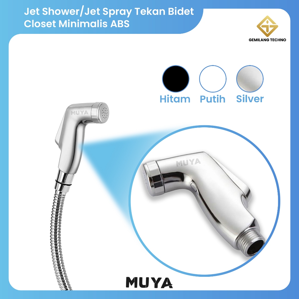Jual (MSJ) - Jet Shower/Jet Spray Tekan Bidet Closet Minimalis ABS ...