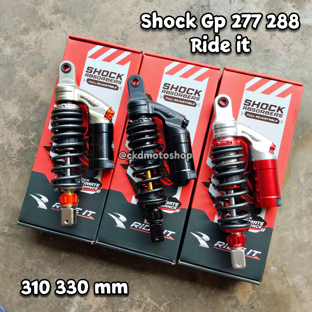 Jual SHOCK BREAKER RIDE IT GP 288 277 299 PRO SERIES SINGLE DOUBLE ...