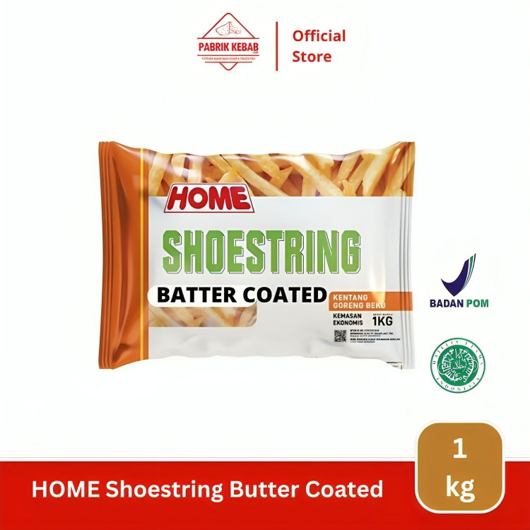 Jual HOME Kentang Shoestring Butter Coated 1 Kg - Frozen Food Kentang ...