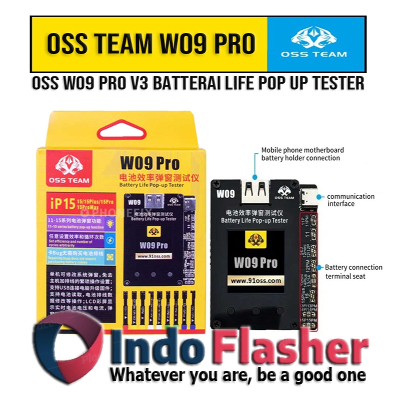 Jual OSS W09 Pro V3 Batterai Life Pop Up OSS Team W09 Pro V3 OSS W09 ...