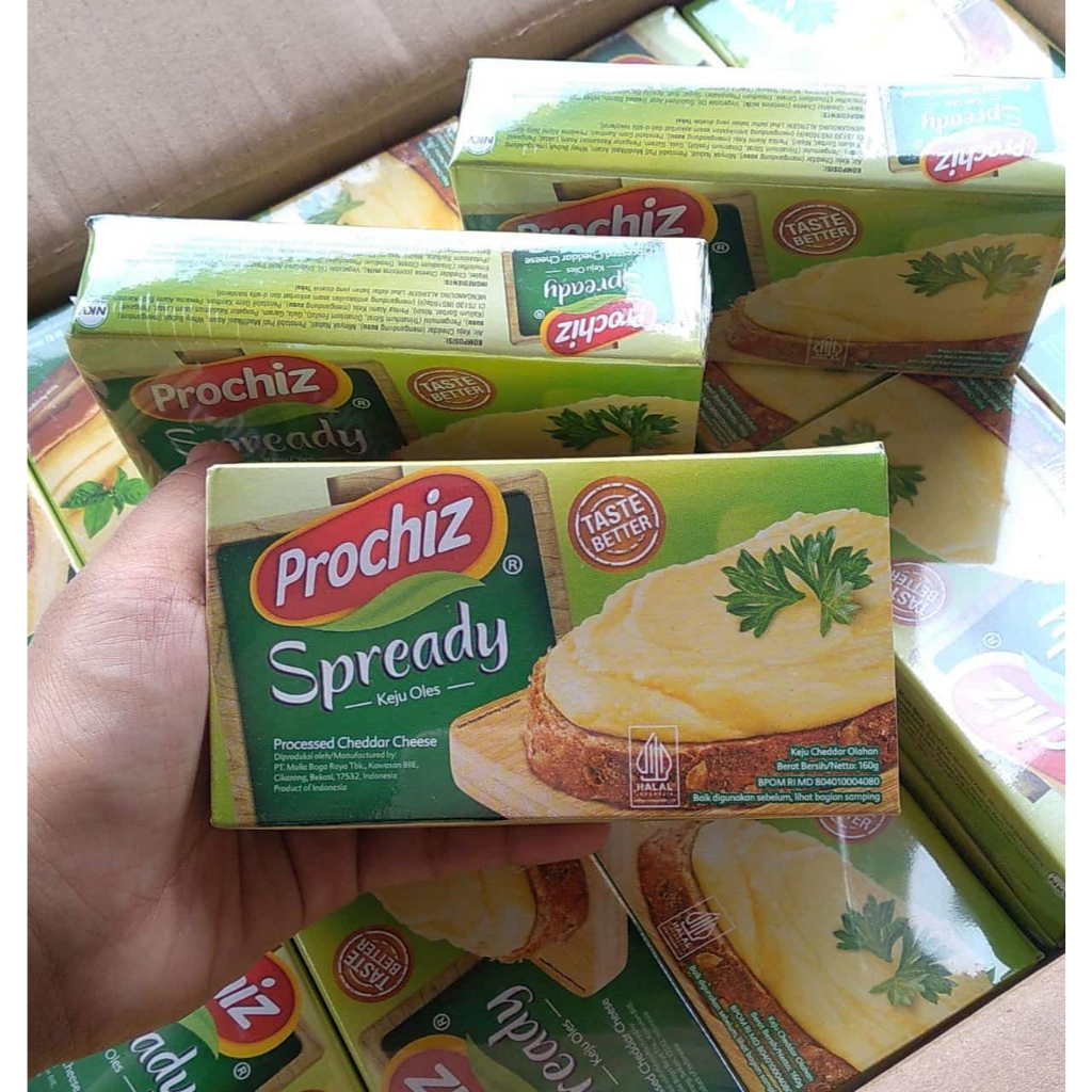 Jual PROCHIZ SPREADY/KEJU OLES 160G | Shopee Indonesia