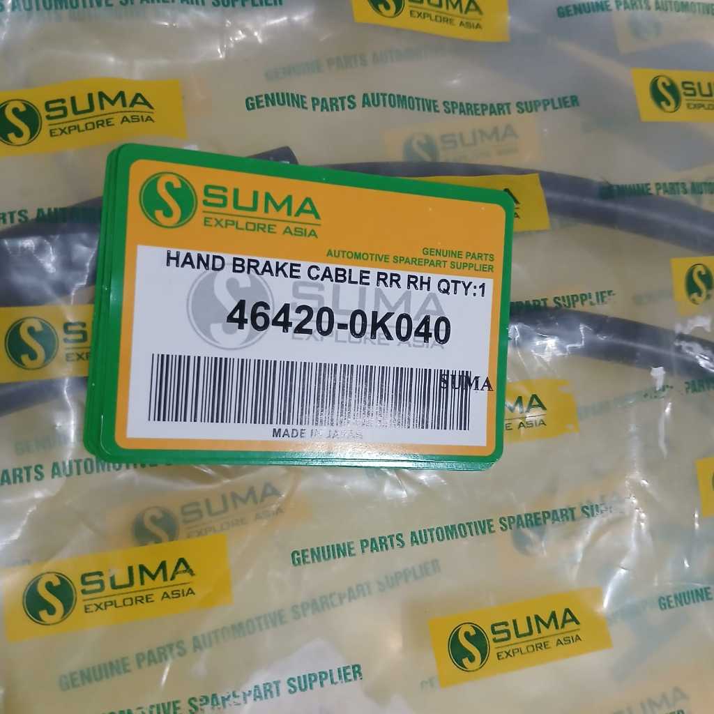 Jual KABEL REM TANGAN HAND BRAKE CABLE HILUX VIGO DOUBLE CABIN ...