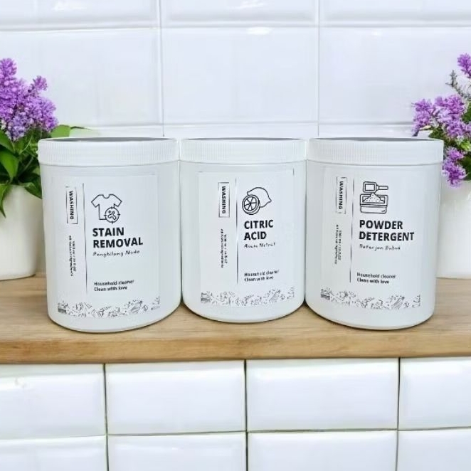 Jual storage laundry tempat deterjen bubuk toples detergent powder ...