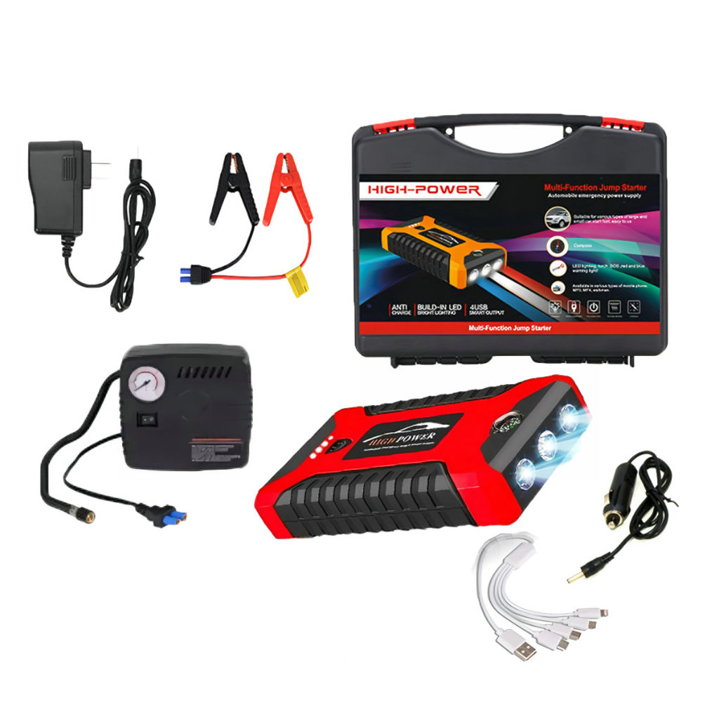 Jual Jump Starter Aki Mobil Motor Power Bank Jumper Aki Alat Jamper Aki ...