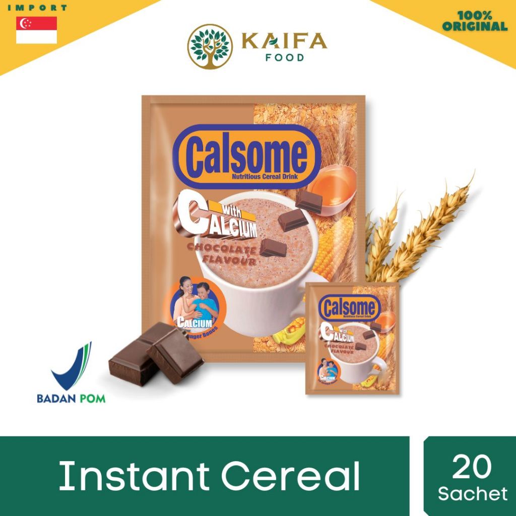 Jual Calsome Cereal Drink - Minuman Sereal Bergizi (dengan Kalsium ...