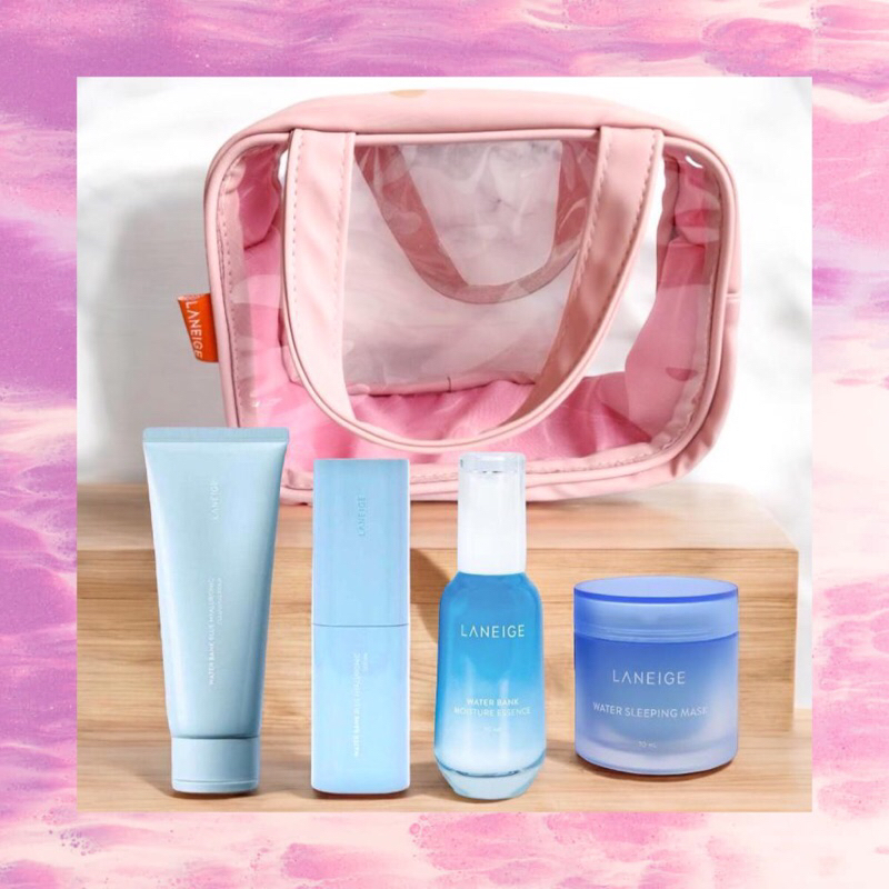 Jual Laneige Gift Set skincare Fullsize isi 4 item + Handbag | Shopee ...