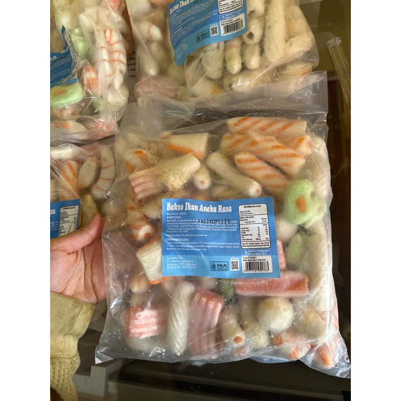 Jual steamboat mix suki tomyum 1kg merk indomina gak kalah enak kak ...