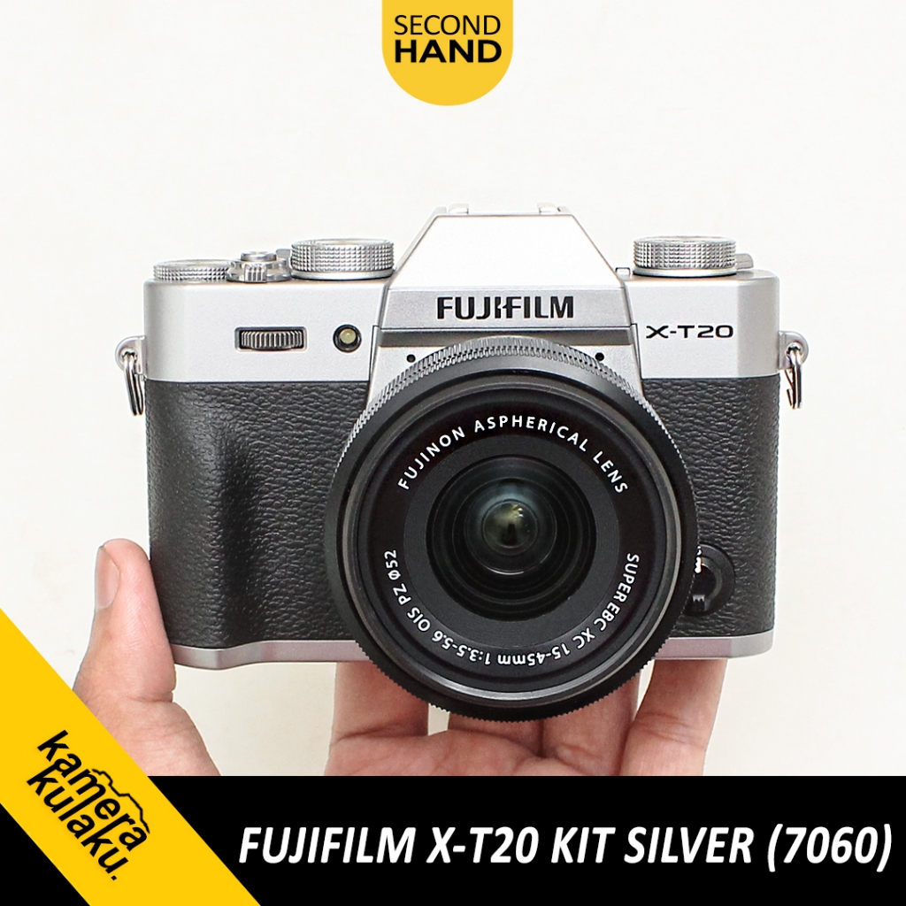 Jual PRODUK TERLARIS Fujifilm X-T20 xt20 + Lensa Kit 98% MULUS Bukan xt30 xt200 xt100 xt3 xt2 ...
