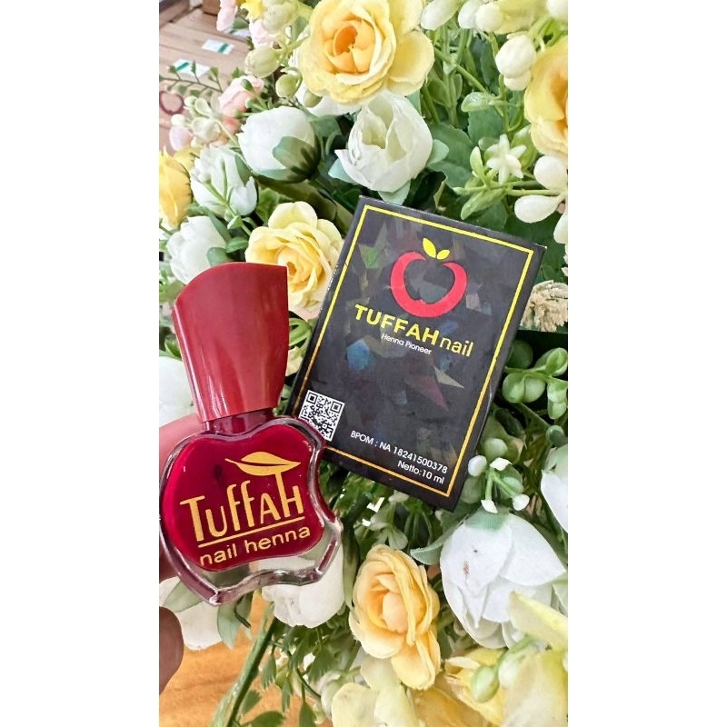 Jual HENNA TUFFAH NAIL HENNA KEMASAN BARU BPOM | Shopee Indonesia