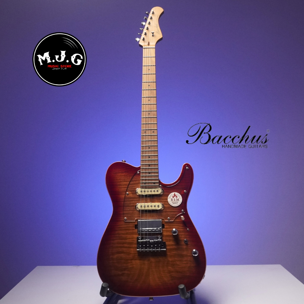 Jual gitar elektrik bacchus universe TAC24AD andre dinuth signature ...