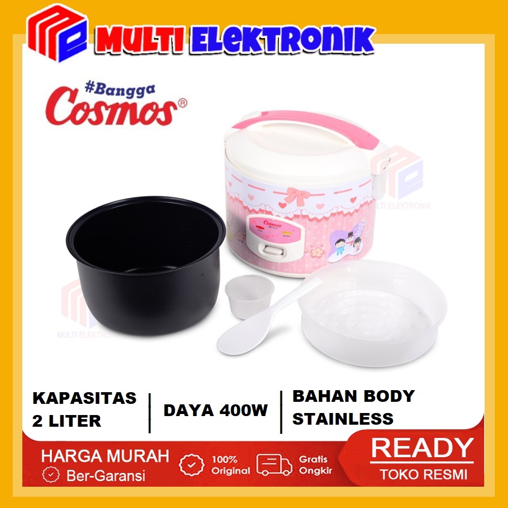 Jual Cosmos Rice Cooker CRJ3232 / CRJ-3232 Kapasitas 2L | Shopee Indonesia