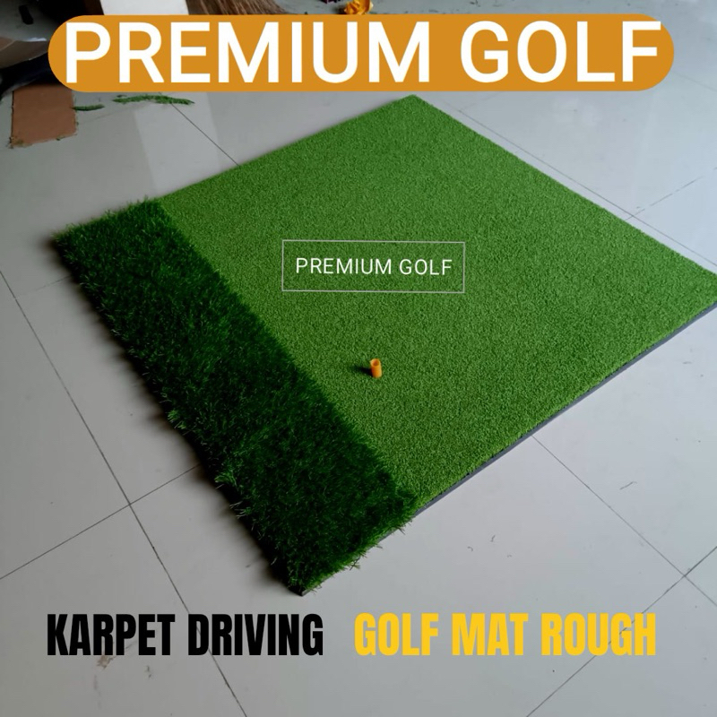 Jual driving mat golf / karpet Driving range / tipe rough ukuran ...
