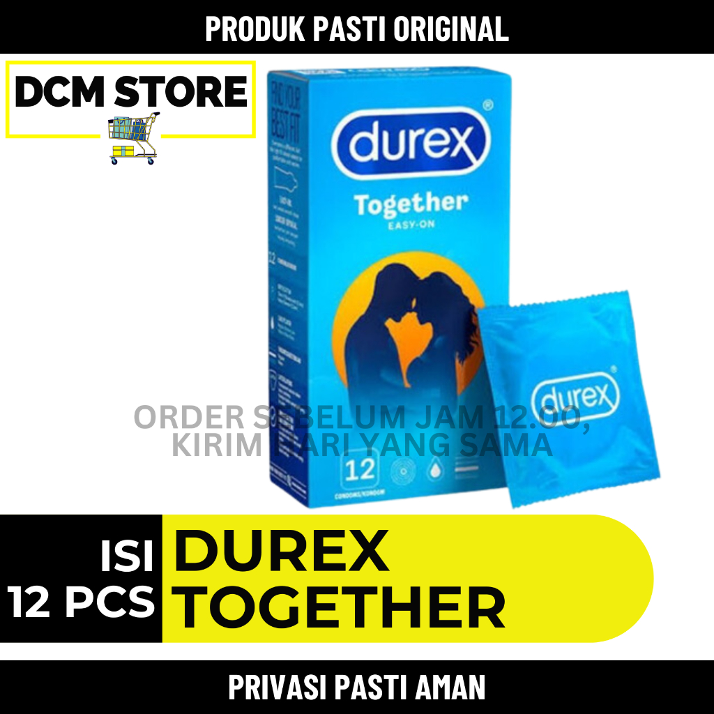 Jual DUREX TOGETHER KONDOM ISI 12 PCS | KONTRASEPSI | Shopee Indonesia