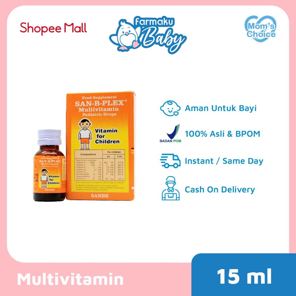 Jual San-B-Plex Drop 15 ml | Shopee Indonesia
