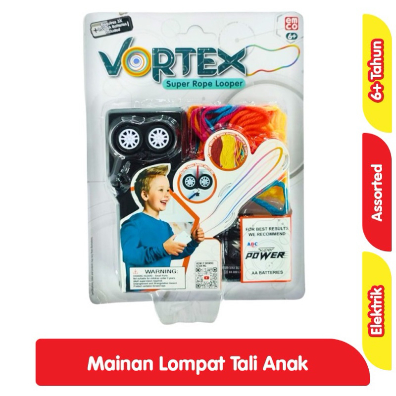 Jual Mainan Anak Lompat Tali Elektrik Emco Vortex Super Jump Rope ...