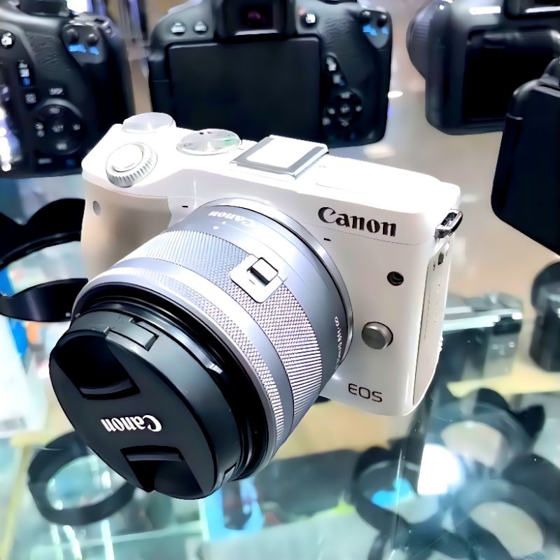 Jual CANON EOS M3 ️ 24MP KIT 15-45MM STM WIFI NFC & TOUCH SCREEN ...