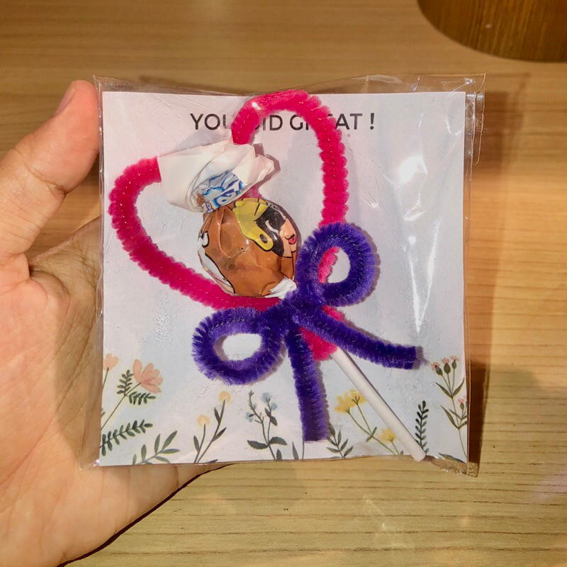 Jual Mini Gift | Permen Ucapan | Buket Permen | Pipe Cleaner | Shopee ...