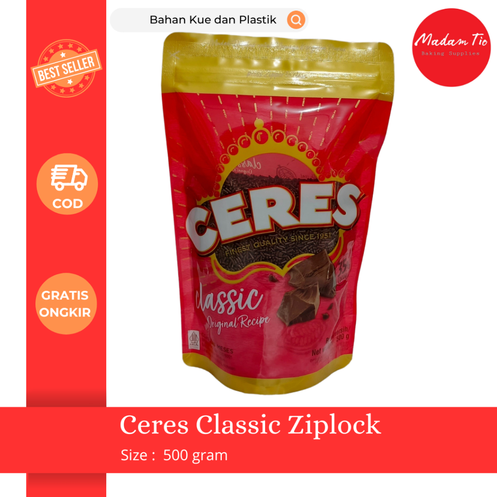 Jual Ceres Classic Original Ziplock 500g 1pcs | Shopee Indonesia
