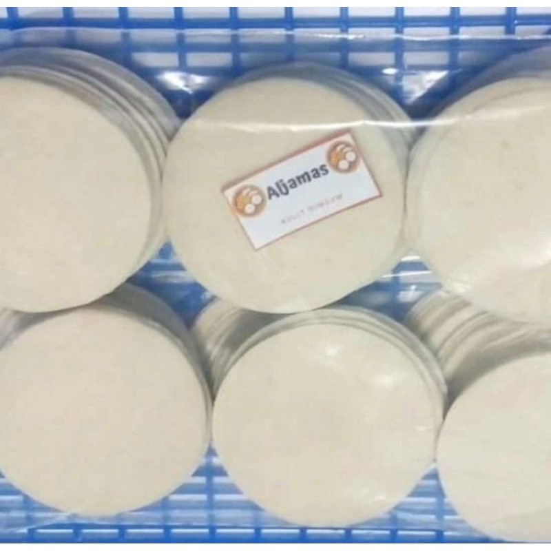 Jual 1 bungkus isi 100 lembar kulit dimsum/gyoza/dumpling/pangsit rebus ...