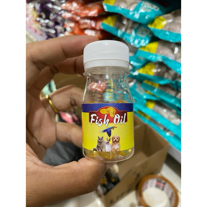 Jual MINYAK IKAN VITAMIN KUCING ANJING BURUNG AYAM DAN SEMUA HEWAN ISI ...