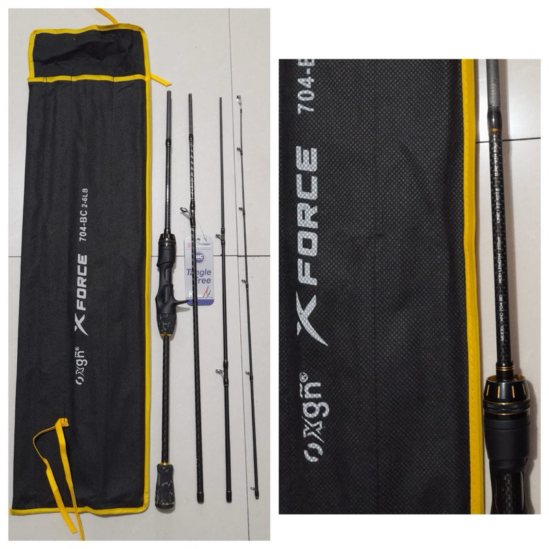 Jual Oxgn X Force Joran Travel Rod Model BC / Spinning | Shopee Indonesia