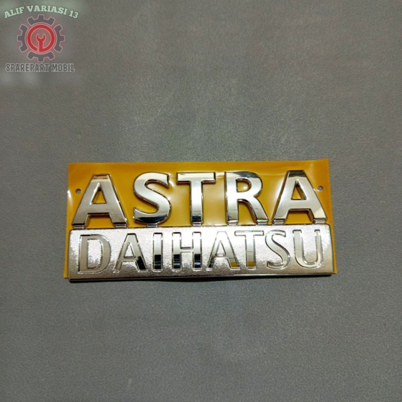 Jual Emblem Tulisan Astra Daihatsu Original | Shopee Indonesia
