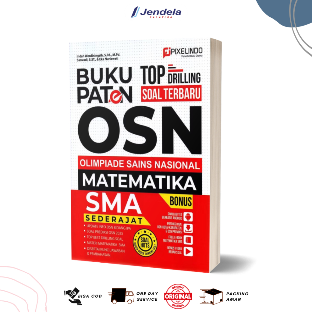 Jual OSN Matematika SMA : Buku Paten OSN Matematika SMA Sederajat - Pixelindo | Shopee Indonesia