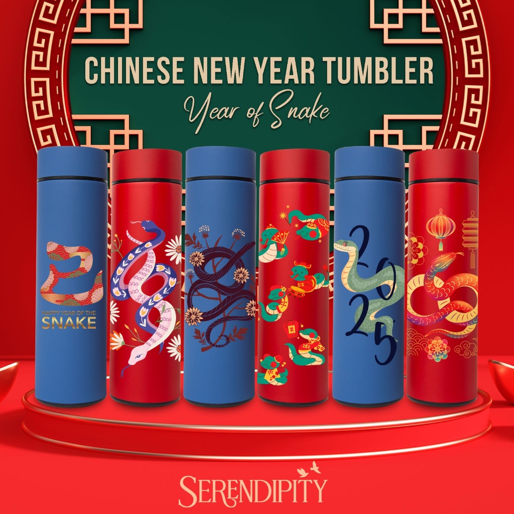 Jual Chinese New Year Year of Snake Series LED Rubber Tumbler | tumbler ...