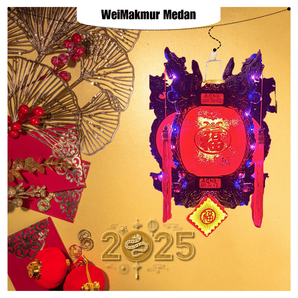 Jual Lampion Imlek MODEL TERBARU 2025 Lampion Hok LED Besar Gantung ...