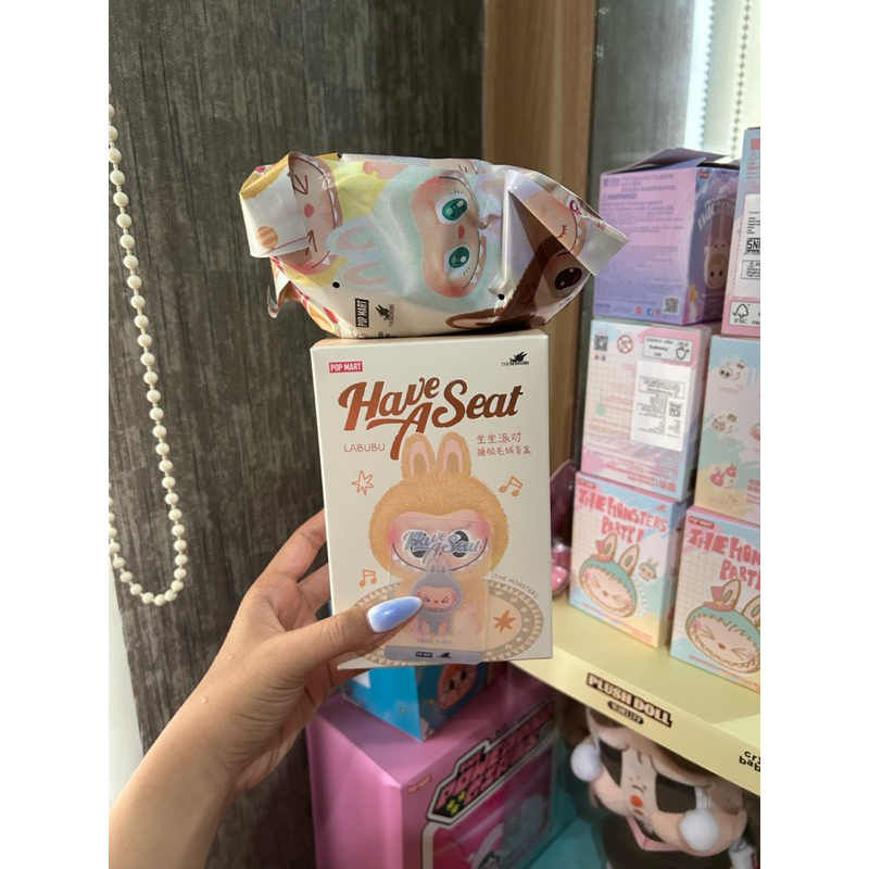 Jual labubu have a seat hehe 100% original popmart | Shopee Indonesia