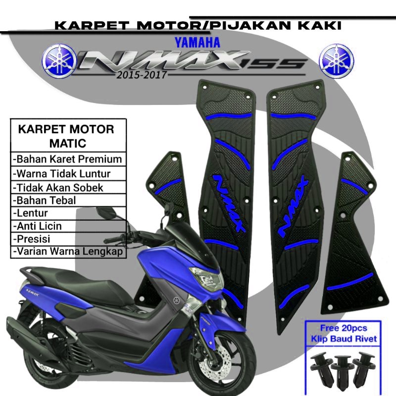 Jual Karpet Yamaha Nmx Old Karpet Motor Nmax Variasi Nmx Alas Kaki ...
