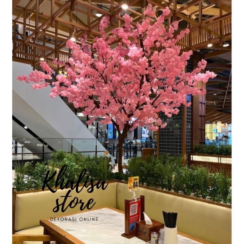 Jual sakura blossom sakura jumbo tinggi 2,5mtr / pohon sakura pohon ...