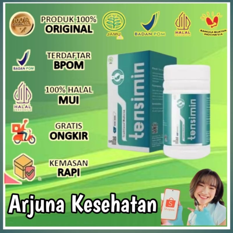 Jual TENSIMIN ISI 30 KAPSUL ASLI ORIGINAL OBAT JANTUNG STROKE GINJAL ...