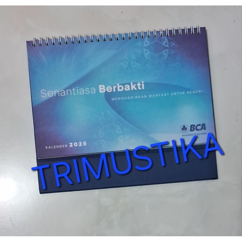Jual Kalender Meja / Kalender Duduk Bank BCA Prioritas Special Edition ...