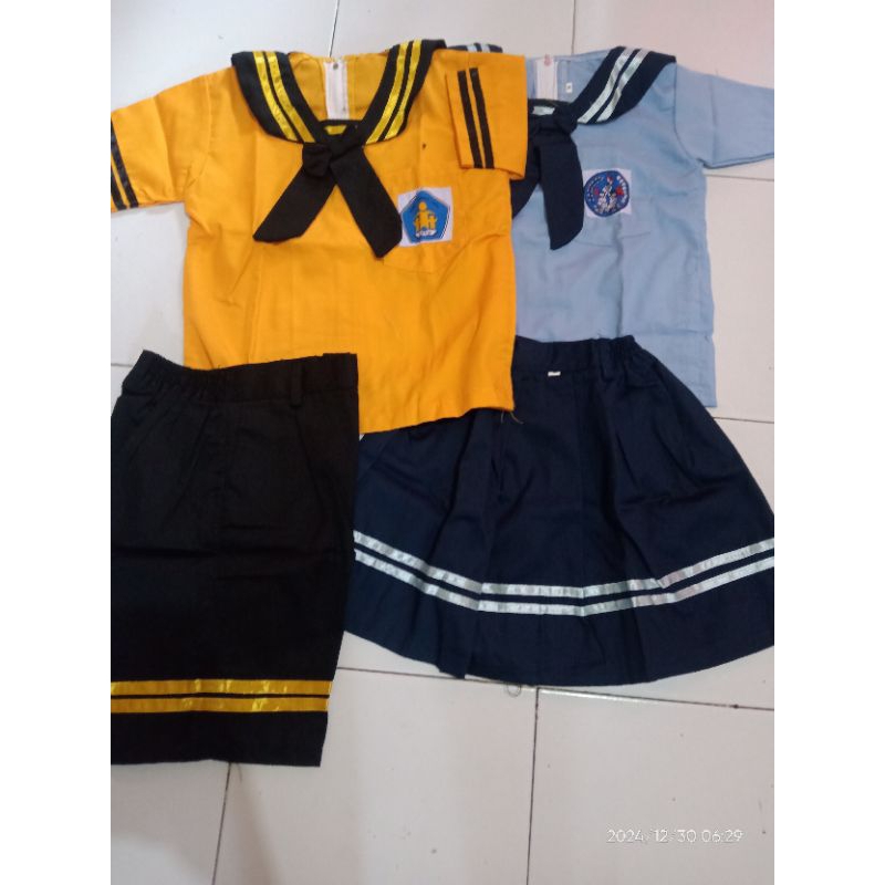 Jual Seragam PAUD TK SD Custom Sesuai Permintaan | Shopee Indonesia