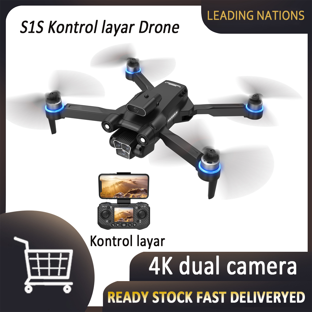 Jual Versi yang baru dari drone S1S secara resmi telah dilancarkan, menampilkan layar remote ...