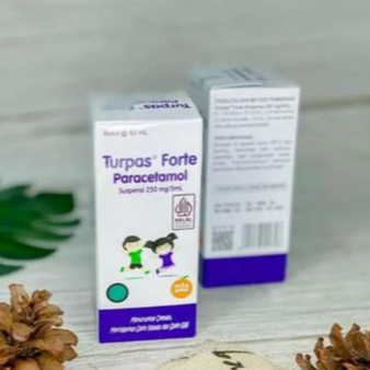 Jual SIRUP TURPAS FORTE SUSPENSI 250 MG/5ML (BOTOL 60 ML) OBAT DEMAM ...