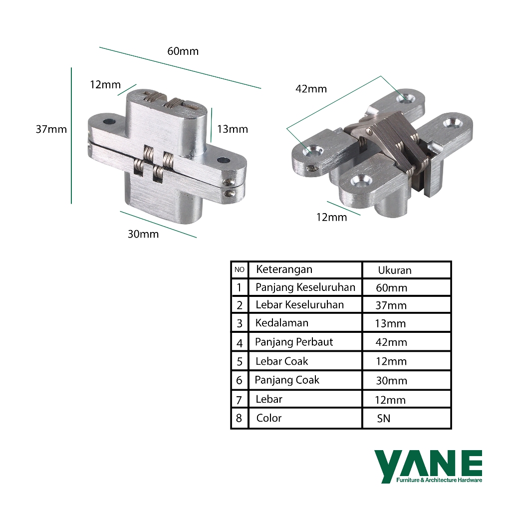 Jual Engsel Meja Lipat Yane / Engsel Kapsul / Engsel Deer / Engsel ...